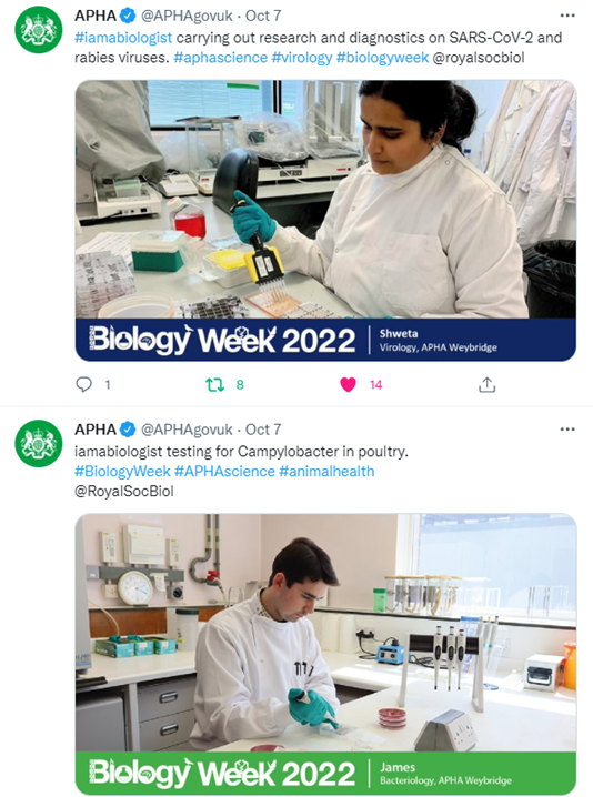 APHA Marks Biology Week 2022 – Government Science and Engineering